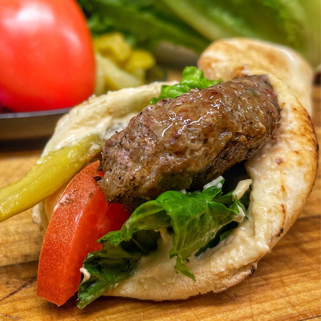 Ani's House Special Kafta Kebab Wrap | Ani Catering & Cafe